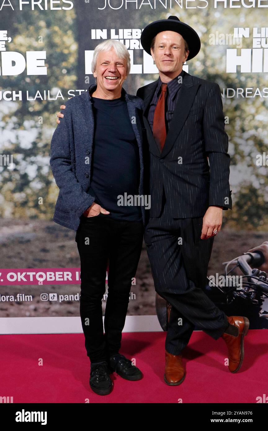 Andreas Dresen und Alexander Scheer bei der Premiere des Kinofilms In ...