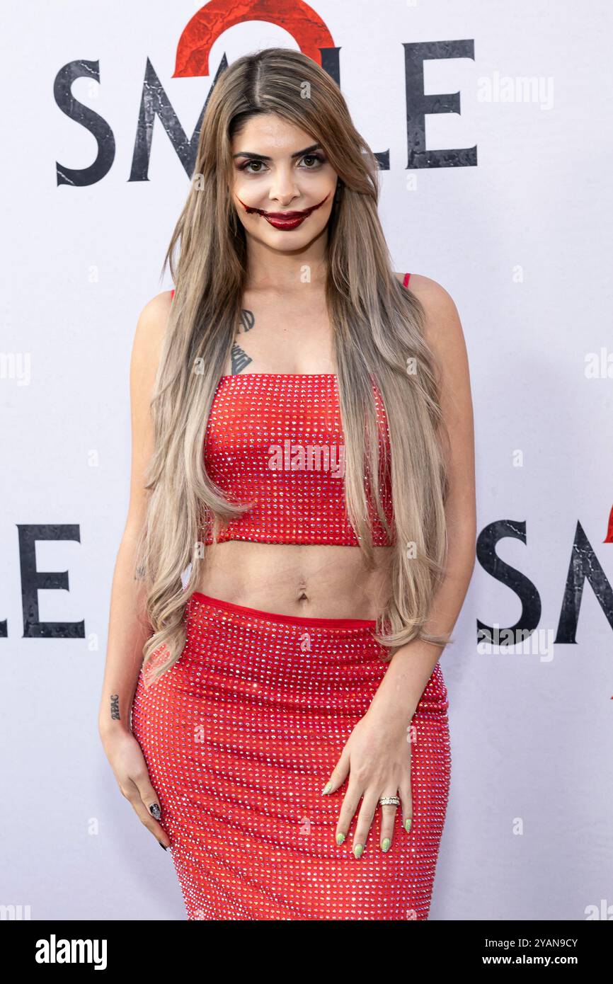 Los Angeles, USA. 14th Oct, 2024. Alyssa Lee attends the arrivals of Paramount Pictures Global ...