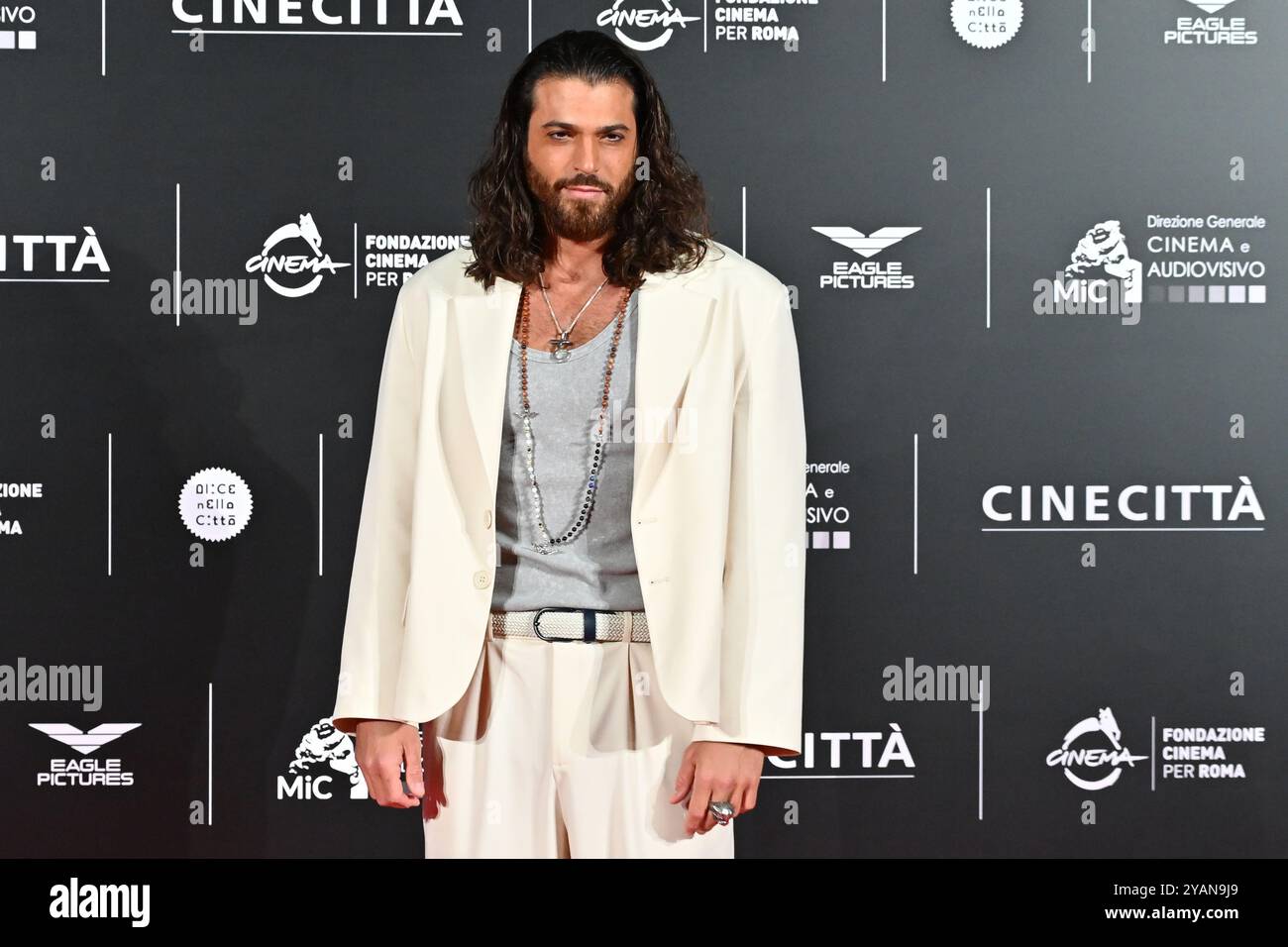 Can Yaman attend the red carpet for the film Megalopolis at Cinecitta ...