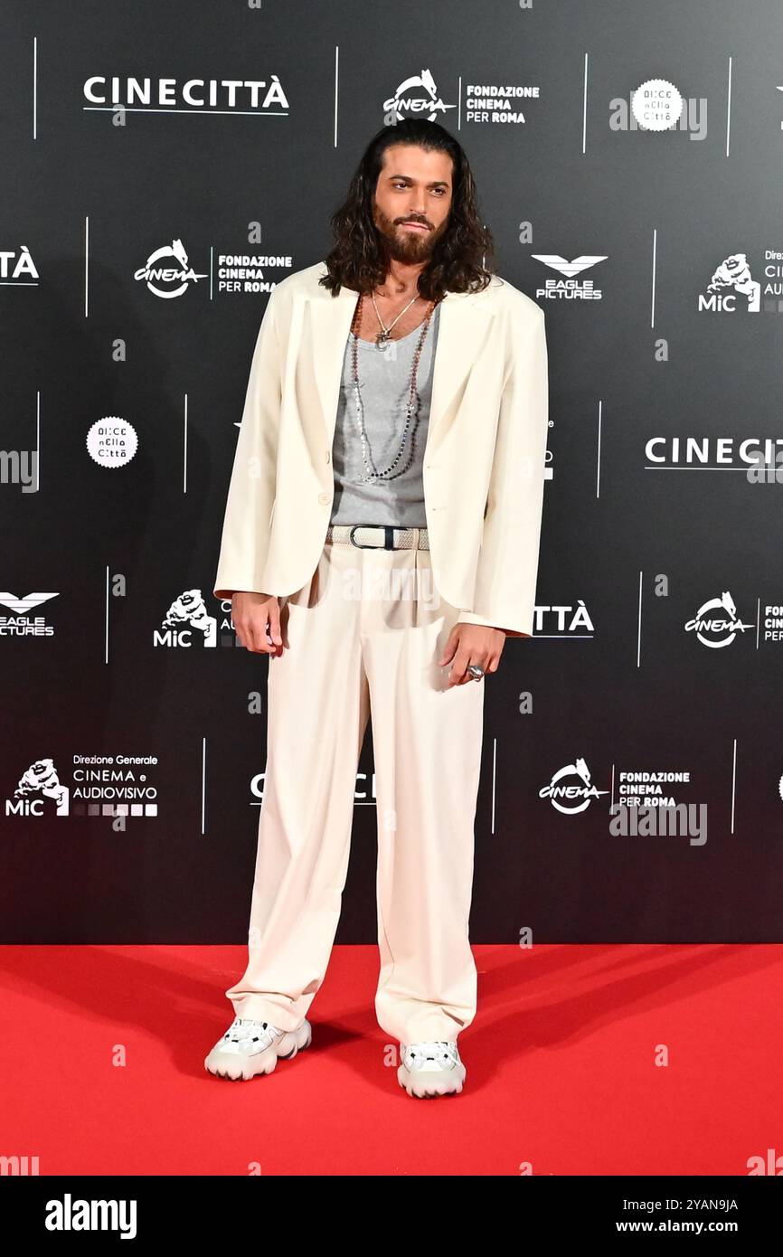 Can Yaman attend the red carpet for the film Megalopolis at Cinecitta ...