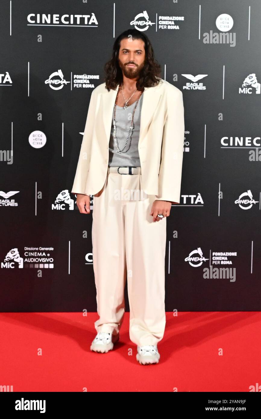 Can Yaman attend the red carpet for the film Megalopolis at Cinecitta ...