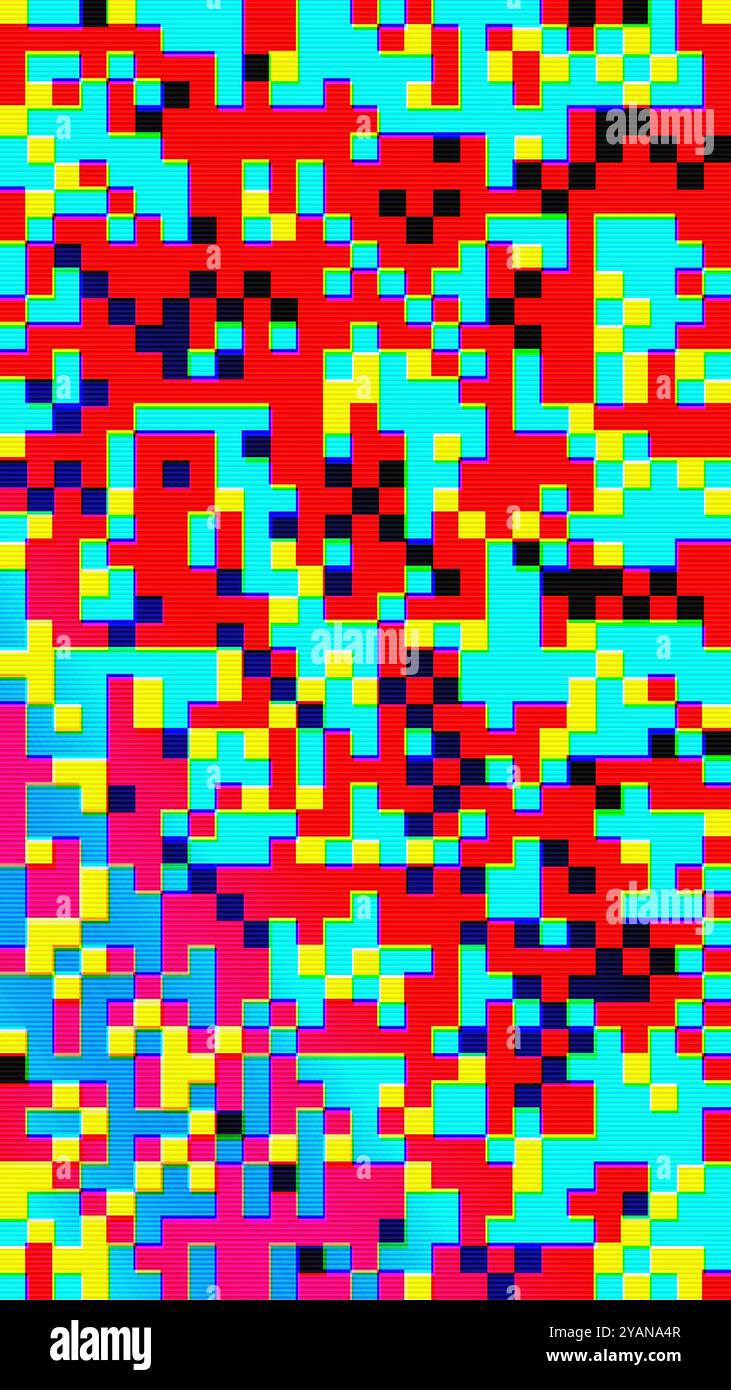 Lo-fi 8-bit retro pixel texture pattern background Stock Photo - Alamy