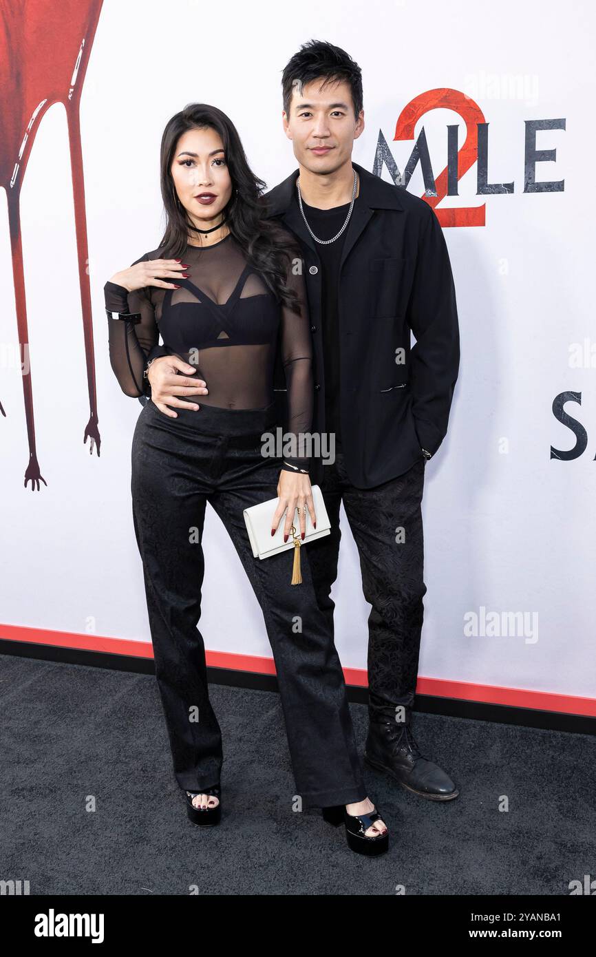 Los Angeles, USA. 14th Oct, 2024. Devon Diep and Kevin Kreider attend ...