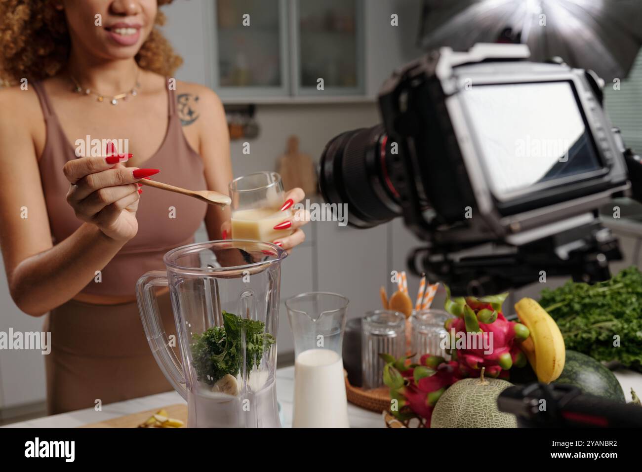 Cameraman in process work studio hi-res stock photography and images ...