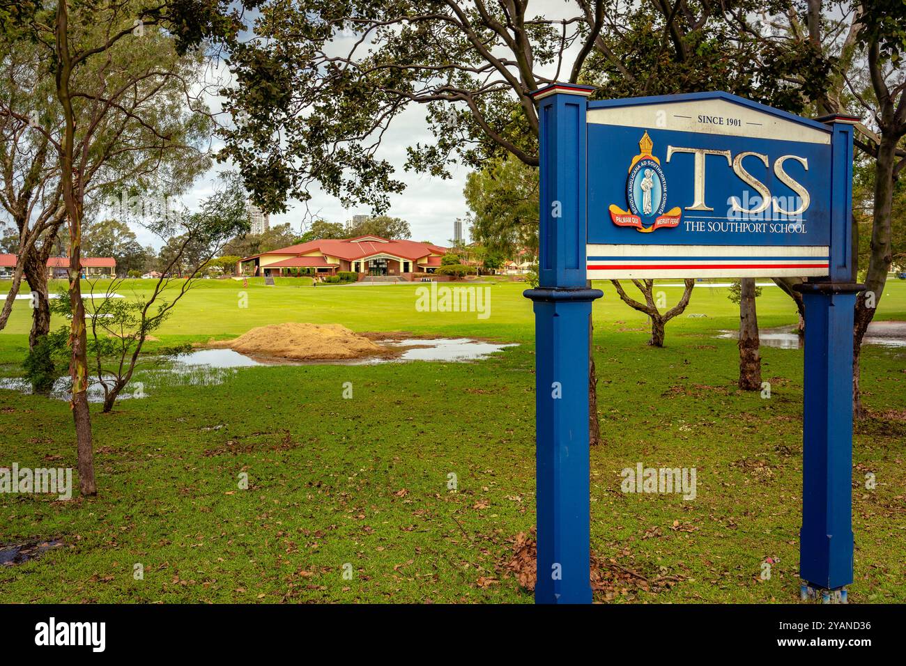 Gold Coast, QLD, Australia - The Southport School TSS building Stock ...