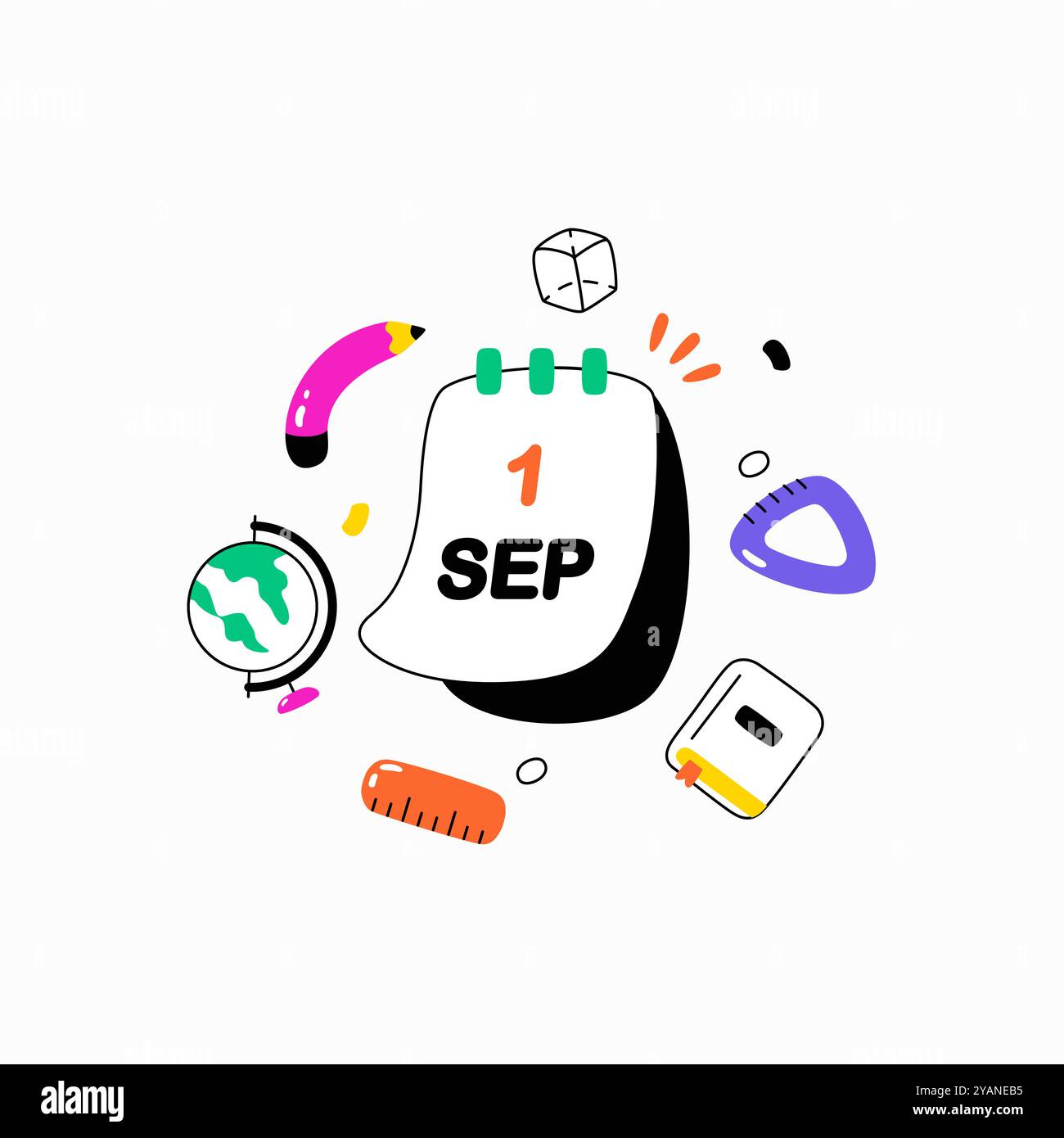 September 1 Stock Vector Images - Alamy