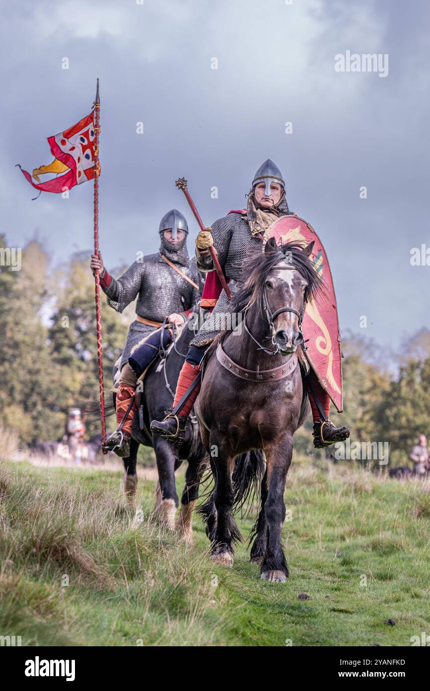 Cavalry lead the way to the decisive Battle of Hastings of 1066 at ...