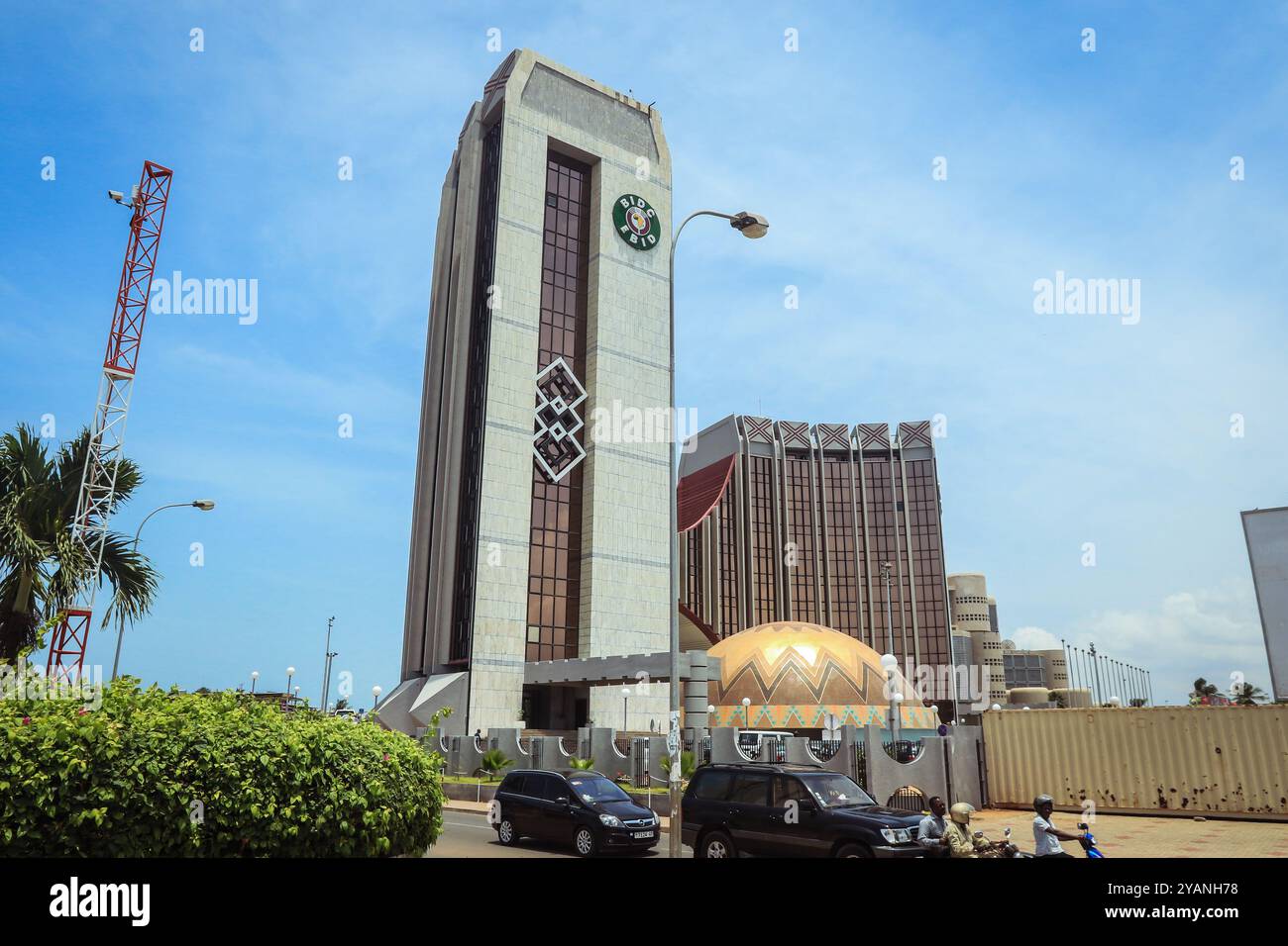 Modern Building of the International Bank in Lome, Togo Stock Photo - Alamy