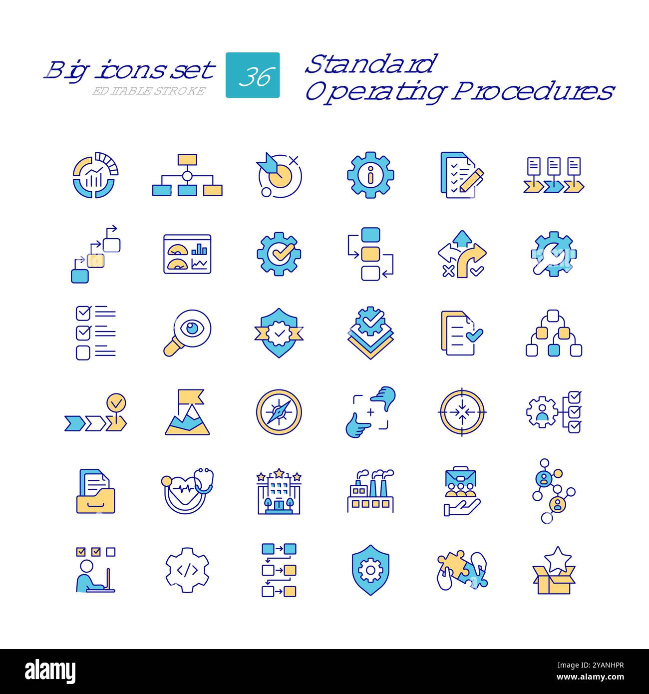 Standard operating procedures RGB color icons set Stock Vector Image ... Standard operating procedures RGB color icons set Stock Vector Image ...