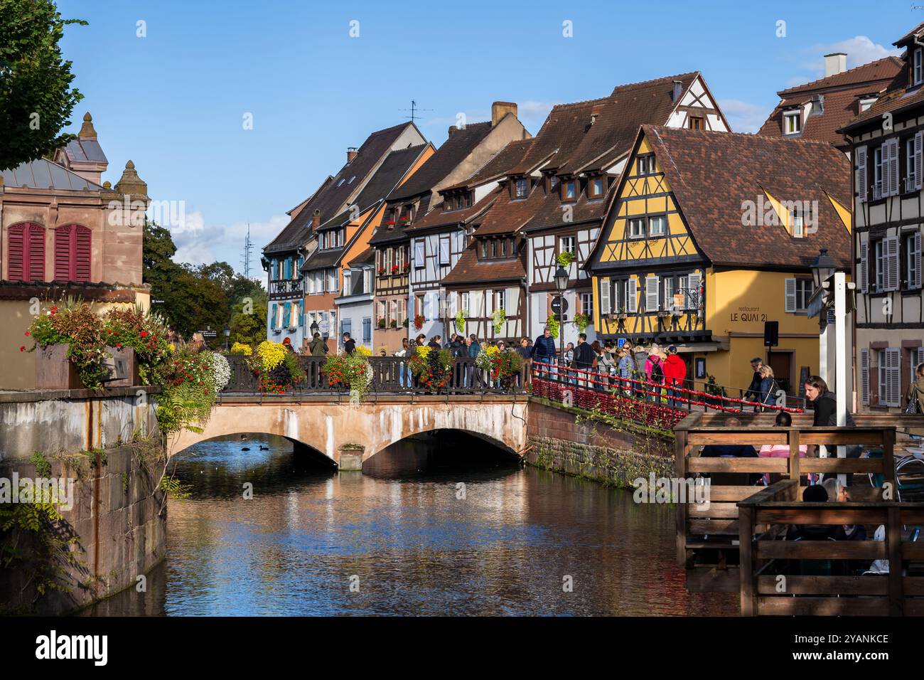 Colmar, Alsace, France - September 28, 2024 - The Little Venice (La ...
