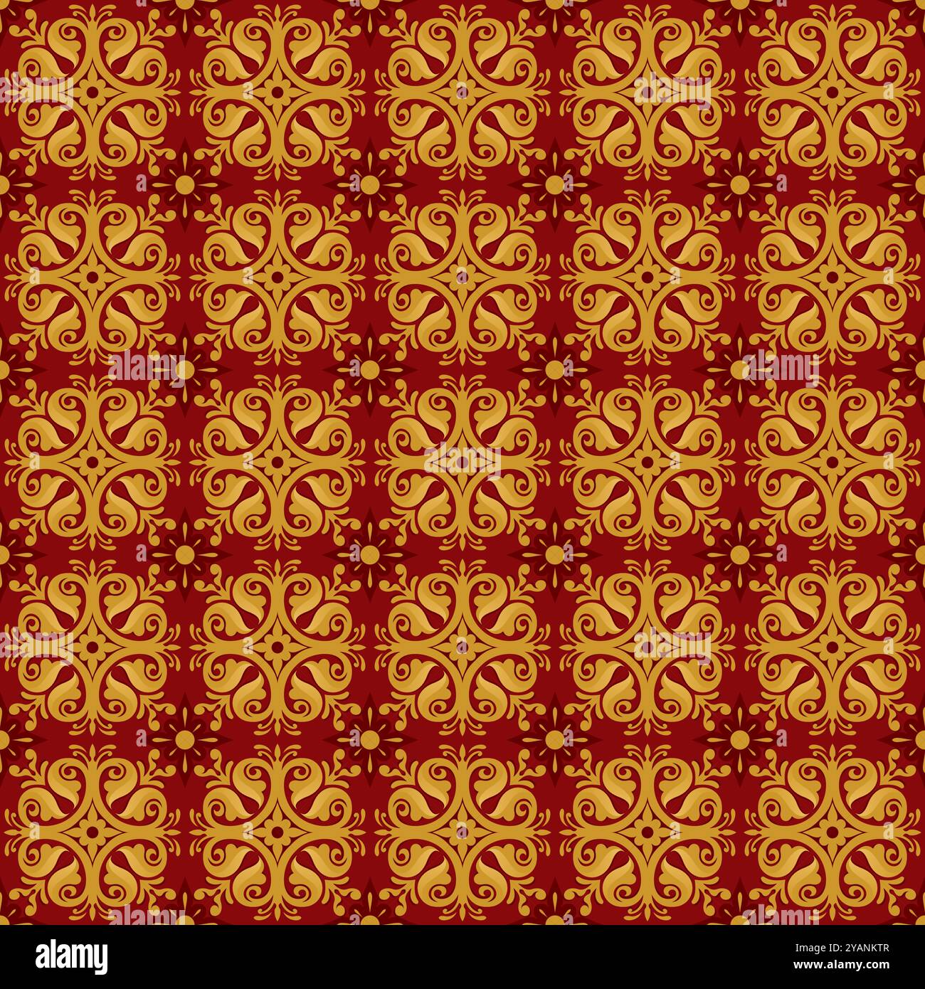 Talavera Pattern Maroon and Gold Color Combination. Azulejos Portugal ...