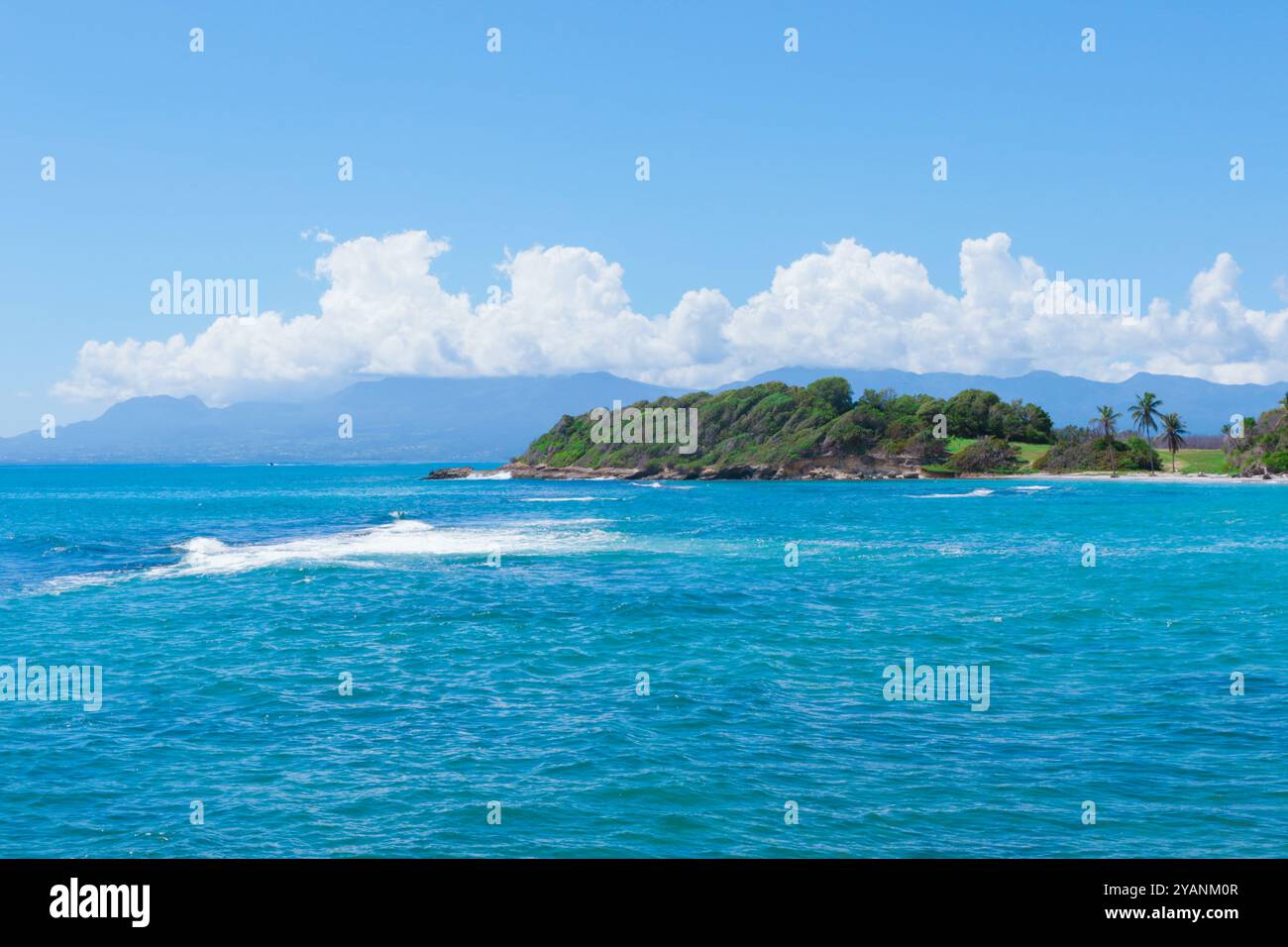 Natural Landscape of the Guadeloupe, Caribbean islands Stock Photo - Alamy