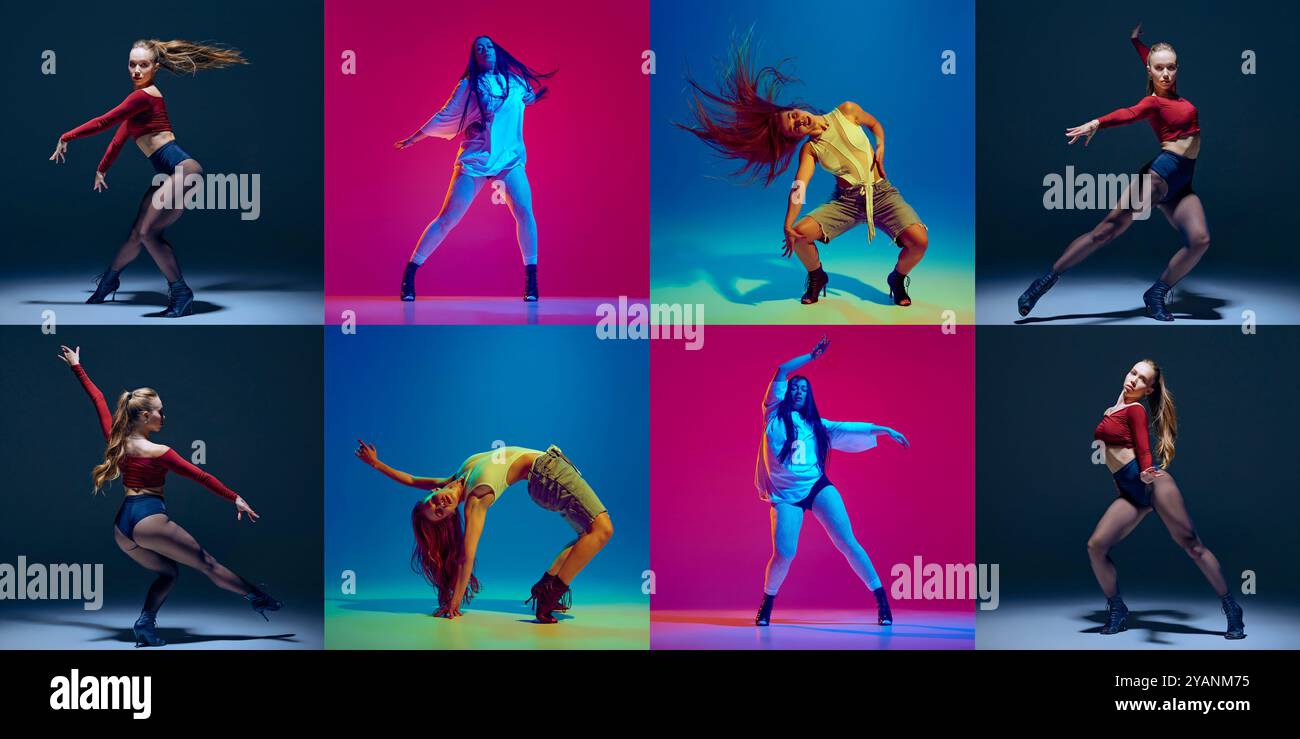 Passionate dancer performing dynamic street hi-res stock photography ...