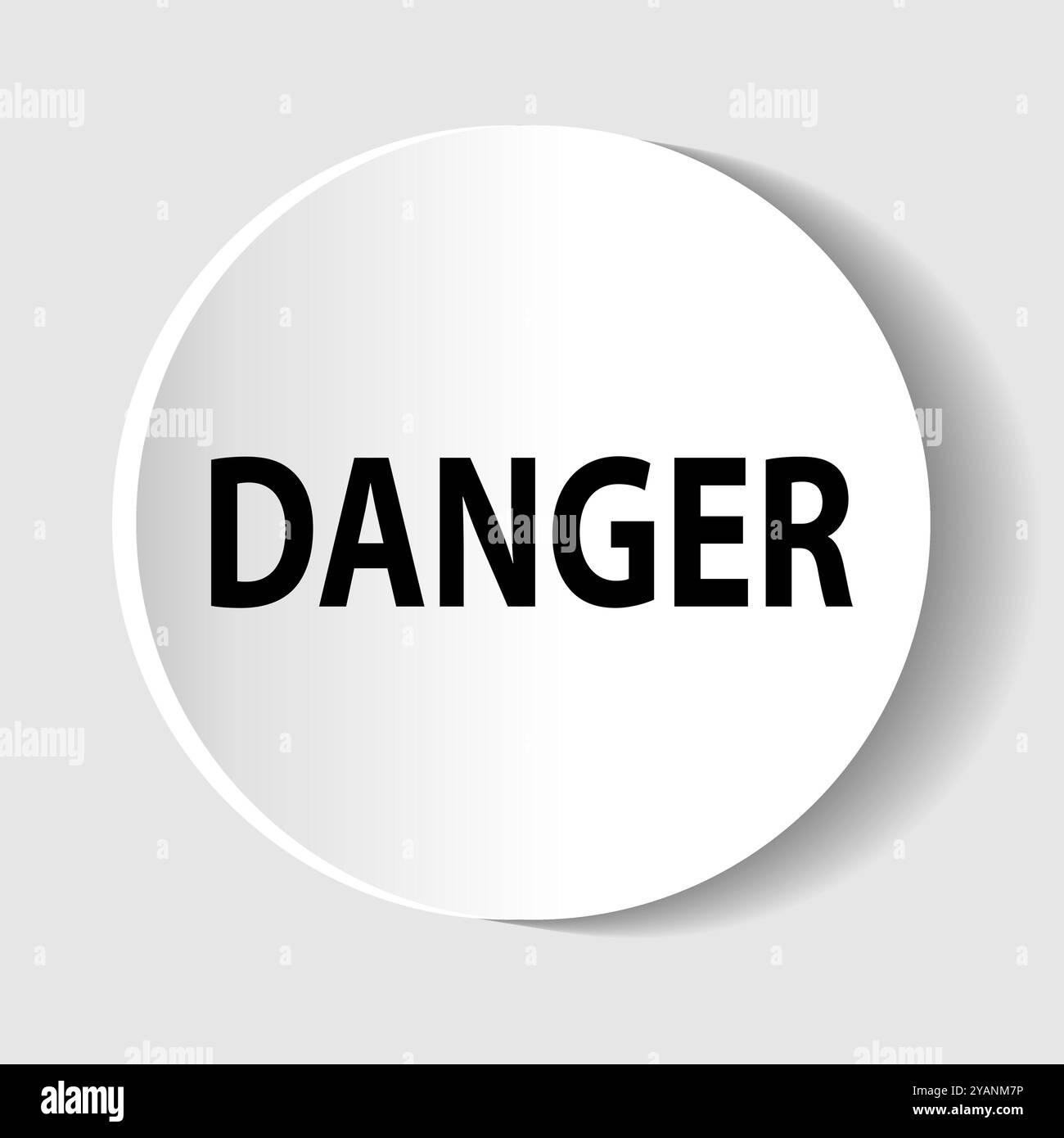 Banner hazard word Stock Vector Images - Alamy
