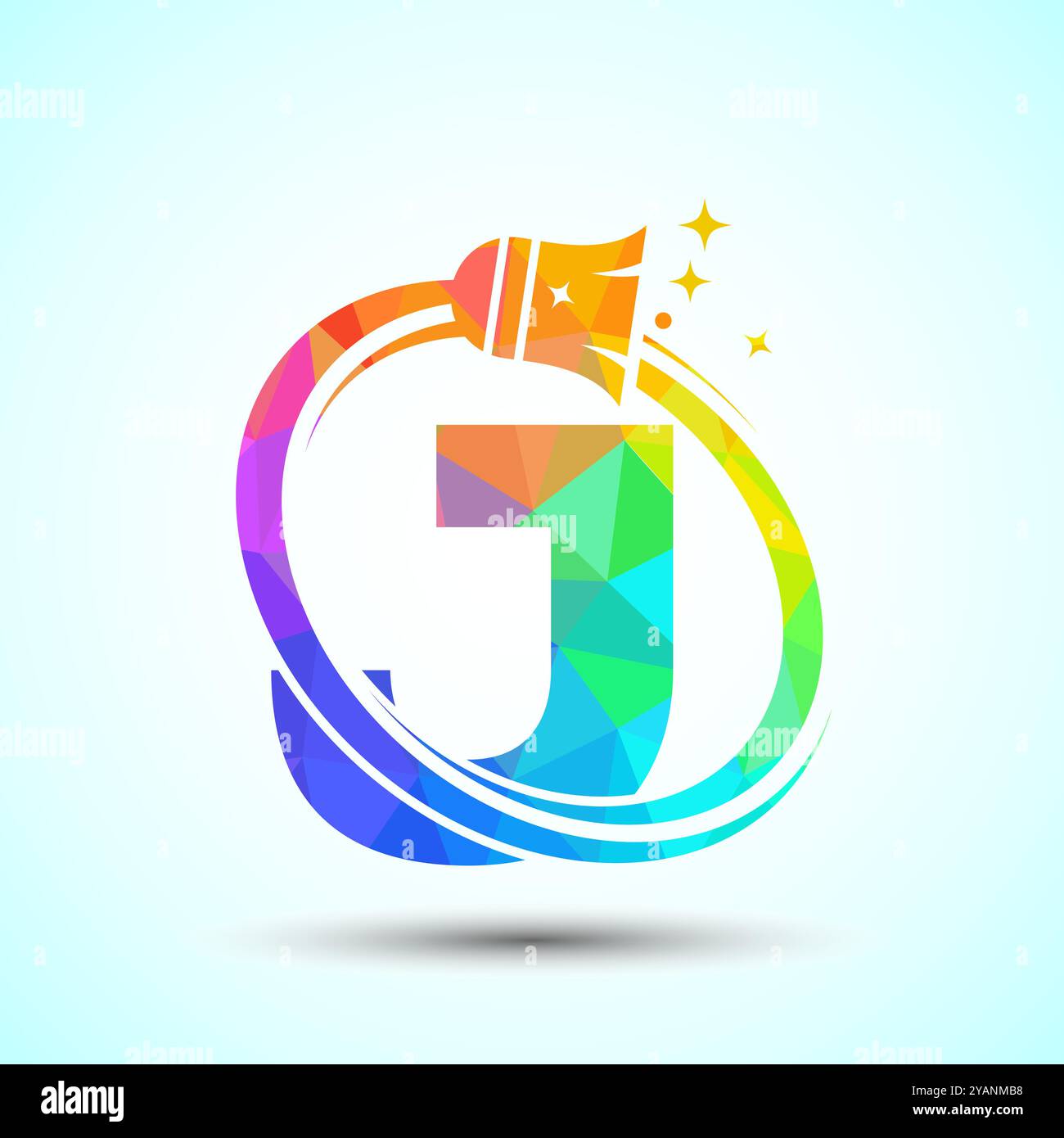 Letter cleaning service logo design template, Cleaning company logo ...