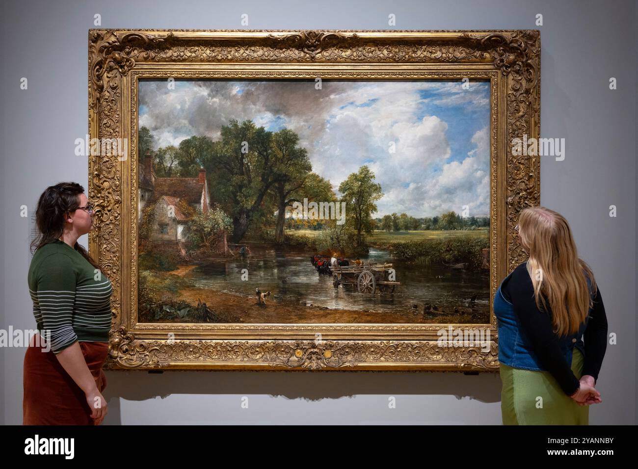 The National Gallery, London, UK. 15th Oct, 2024. Discover Constable and The Hay Wain exhibition ...