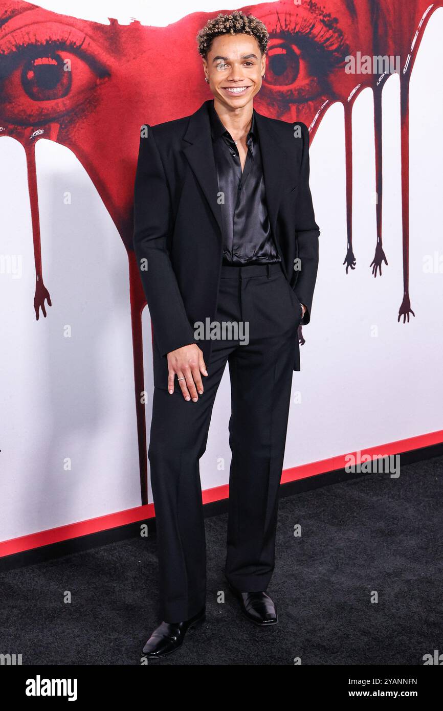 HOLLYWOOD, LOS ANGELES, CALIFORNIA, USA - OCTOBER 14: Miles Gutierrez ...