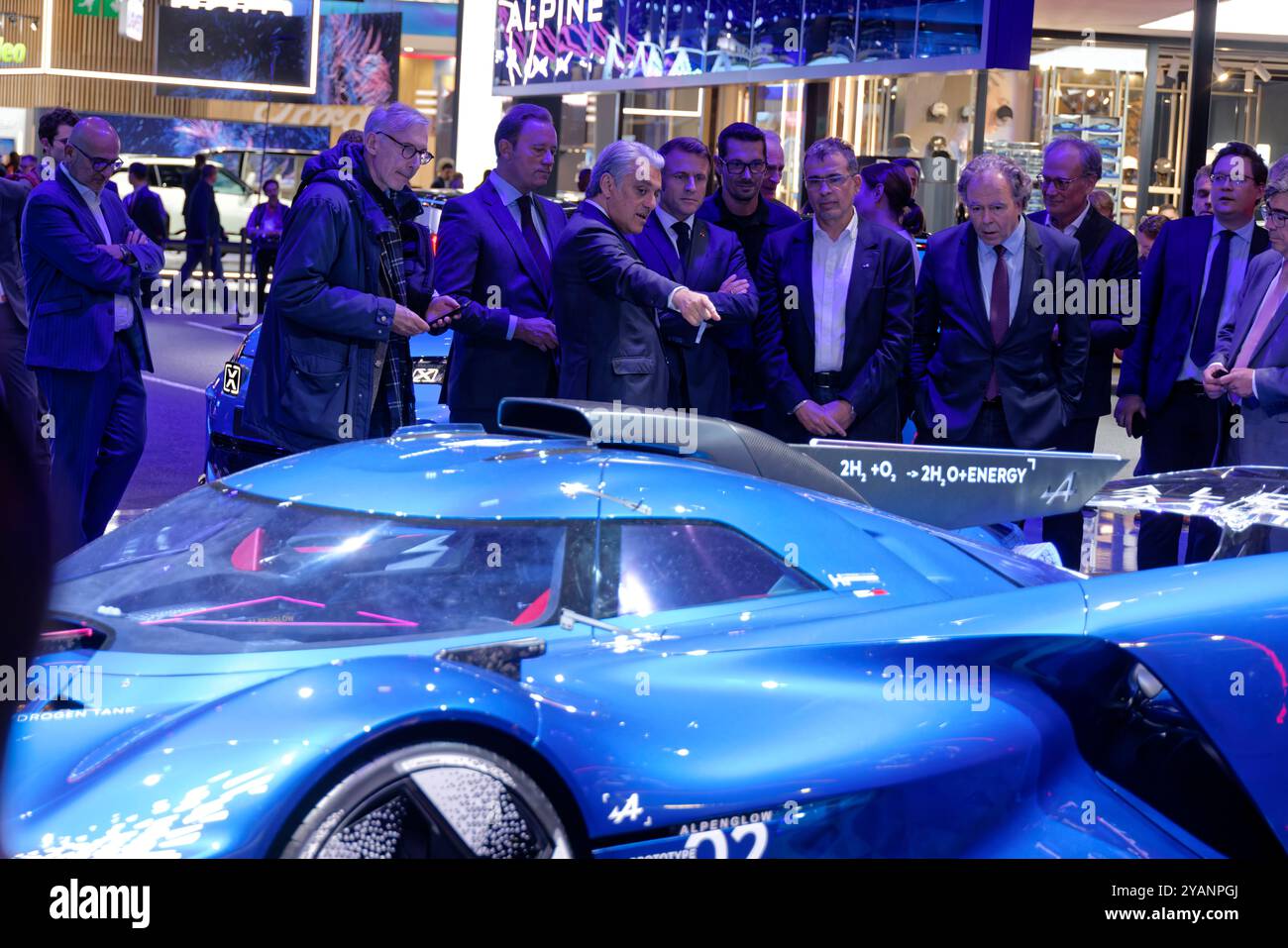 Paris, France. 14th Oct, 2024. Mondial de l'Auto - Paris Motorshow 2024 ...