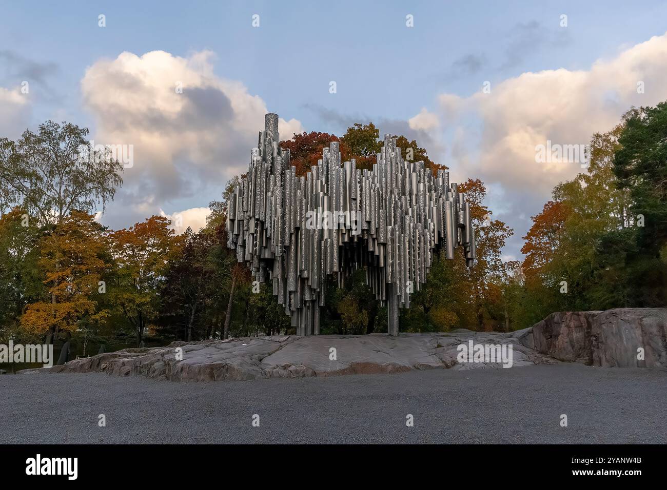 The Sibelius Monument was created in the 1960s from more than 600 steel ...