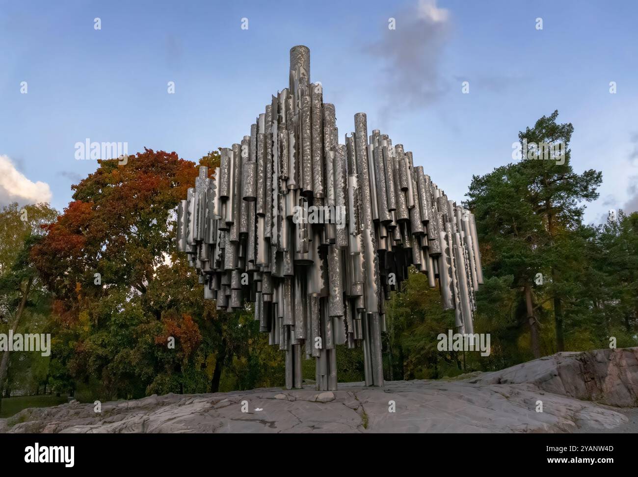 The Sibelius Monument was created in the 1960s from more than 600 steel ...
