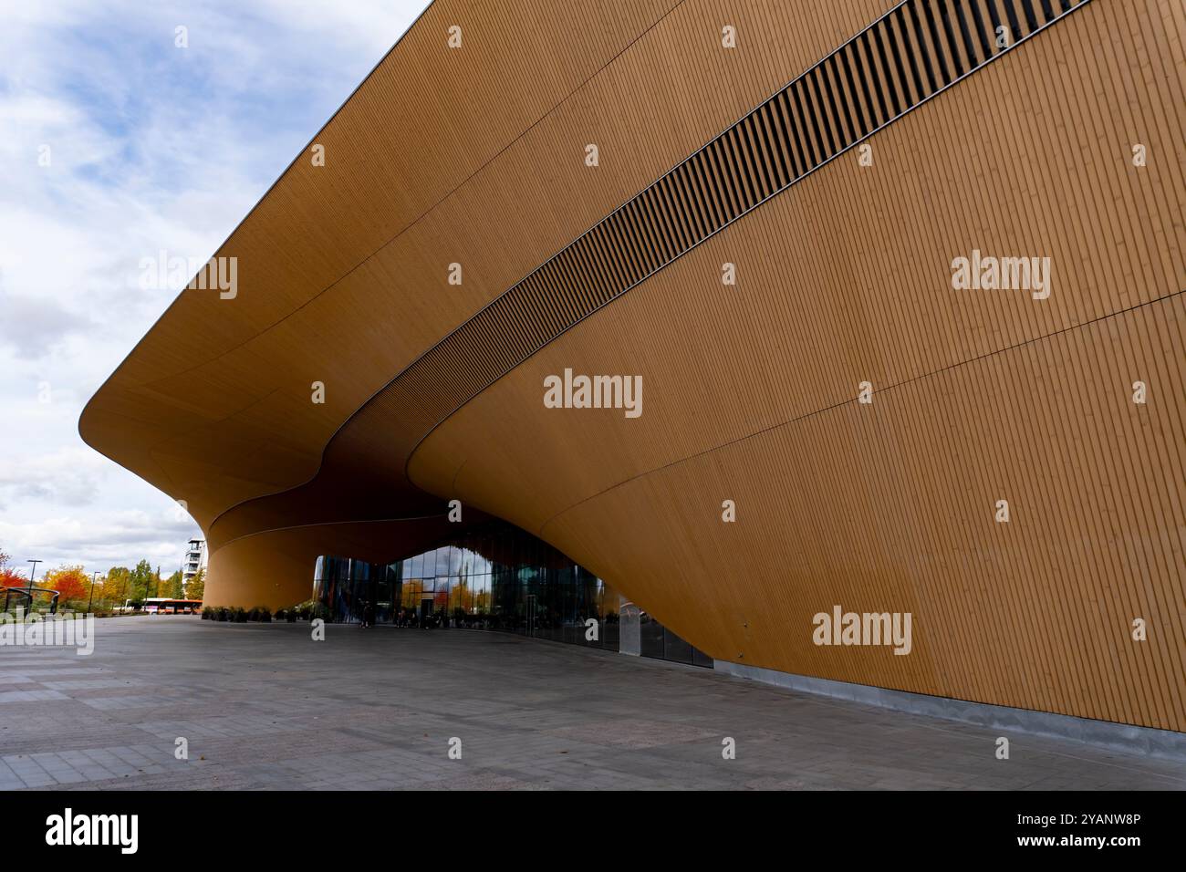Unusual architecture library building in hi-res stock photography and ...