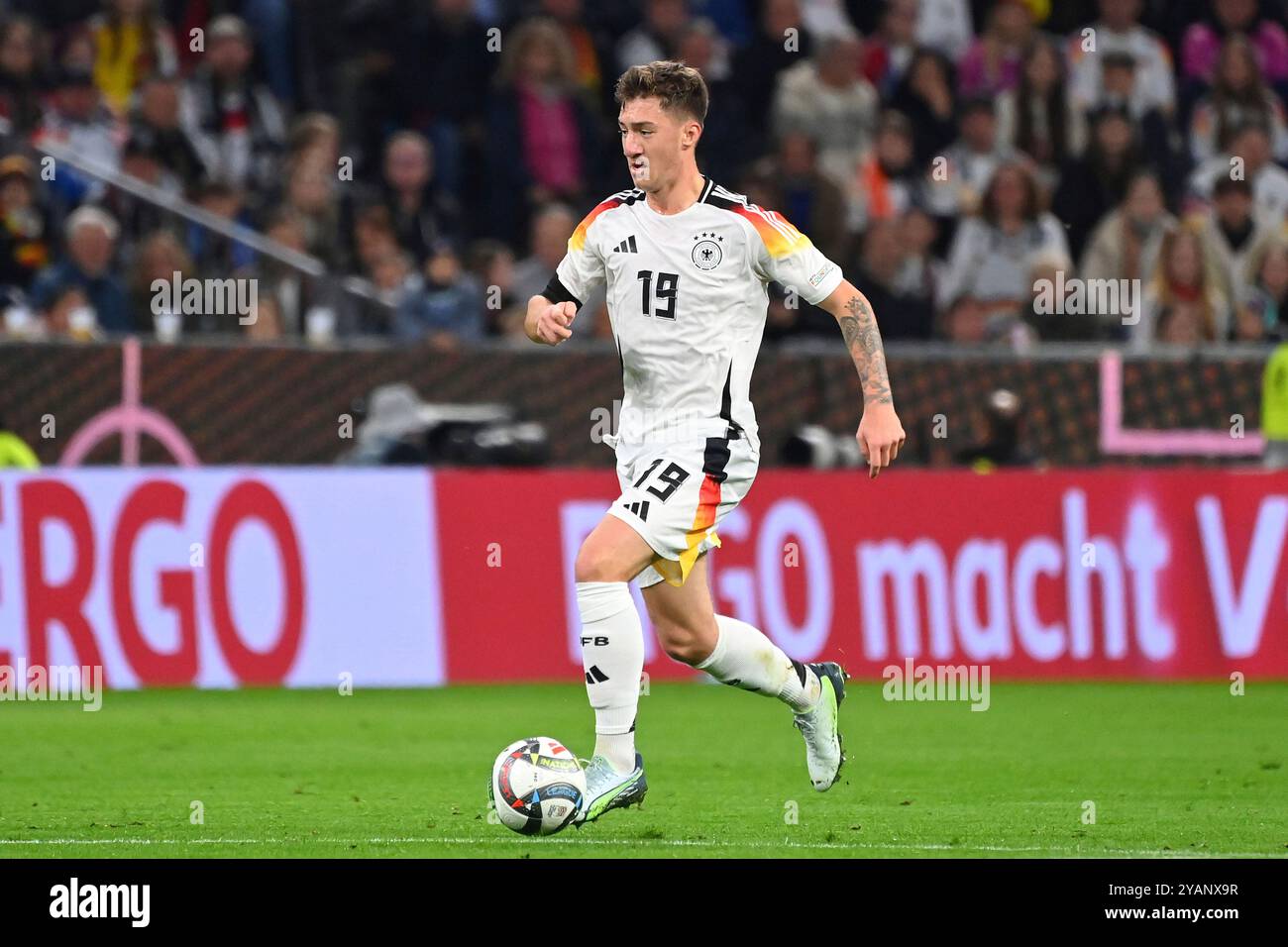 Munich, Deutschland. 14th Oct, 2024. Angelo STILLER (GER), action ...