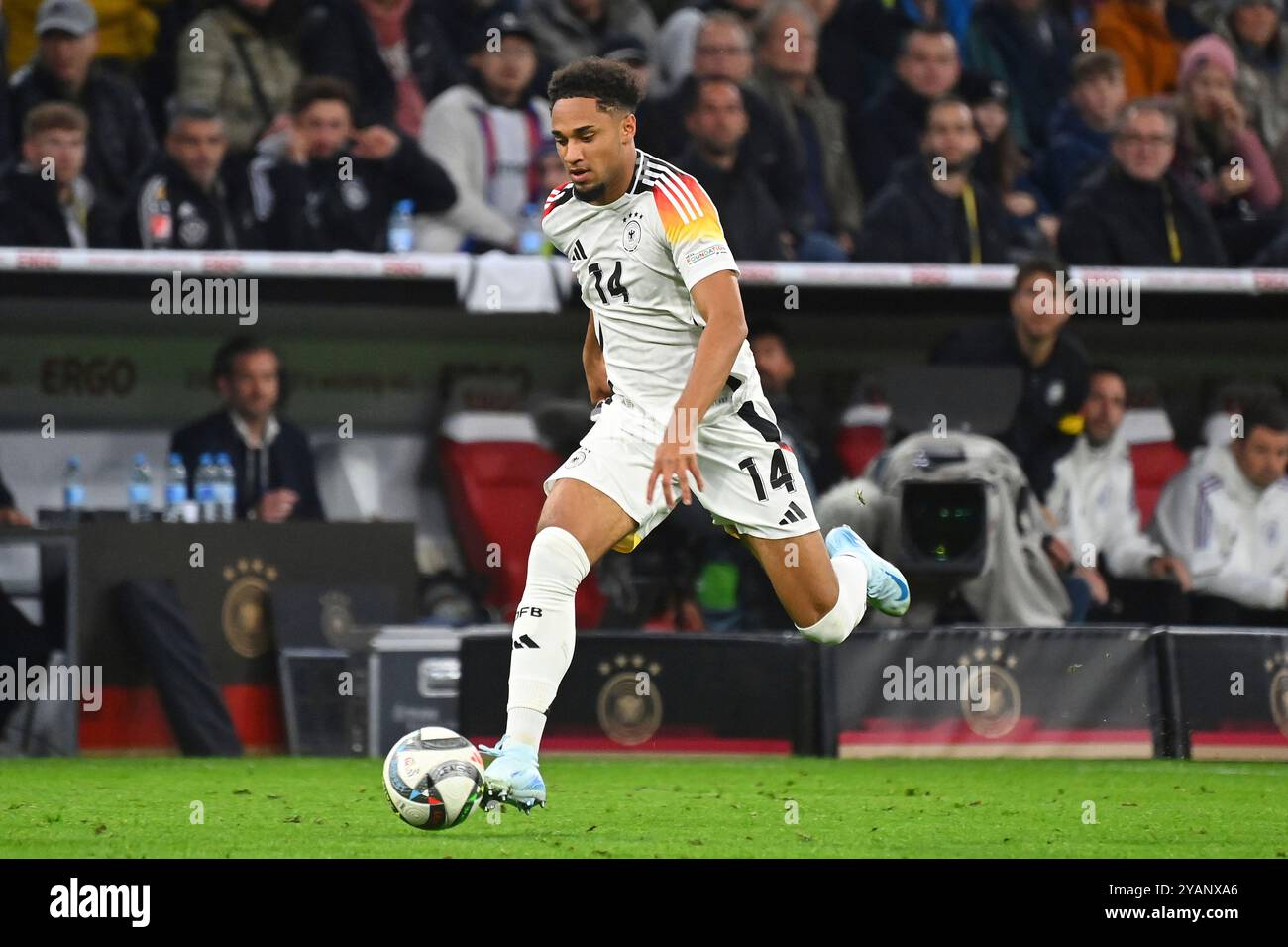 Munich, Deutschland. 14th Oct, 2024. Kevin SCHADE (GER), action ...