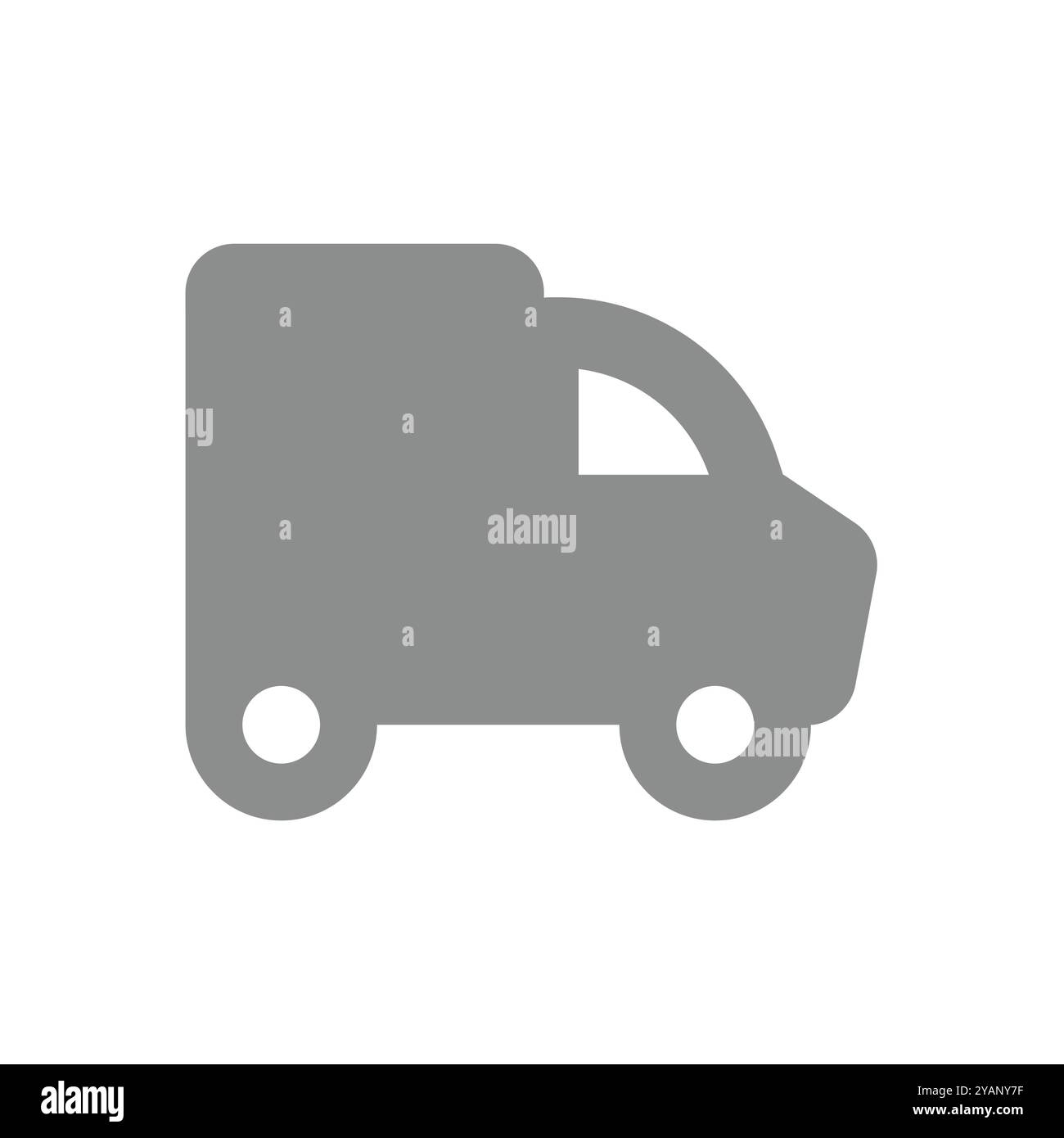 Delivery truck vector vectors hi-res stock photography and images - Alamy