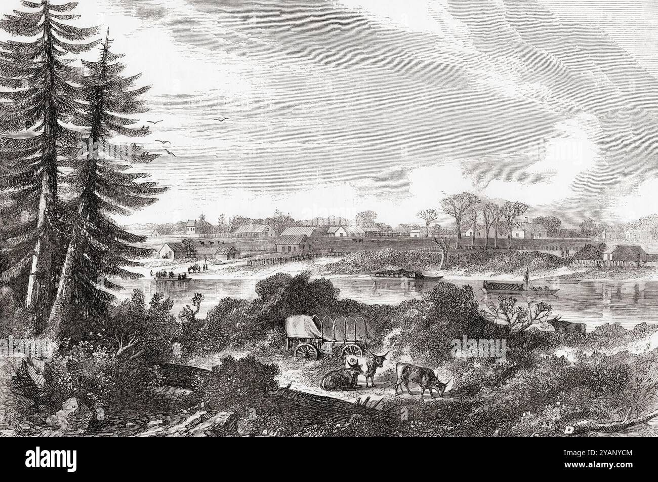 19th century view of victoria canada hi-res stock photography and ...