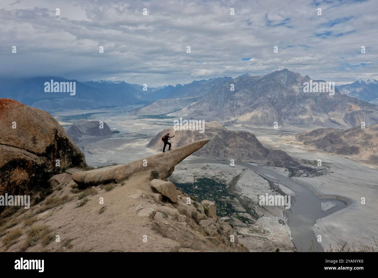 Climbing up amazing Marsur Rock, Hussainabad, Skardu, Baltistan ...