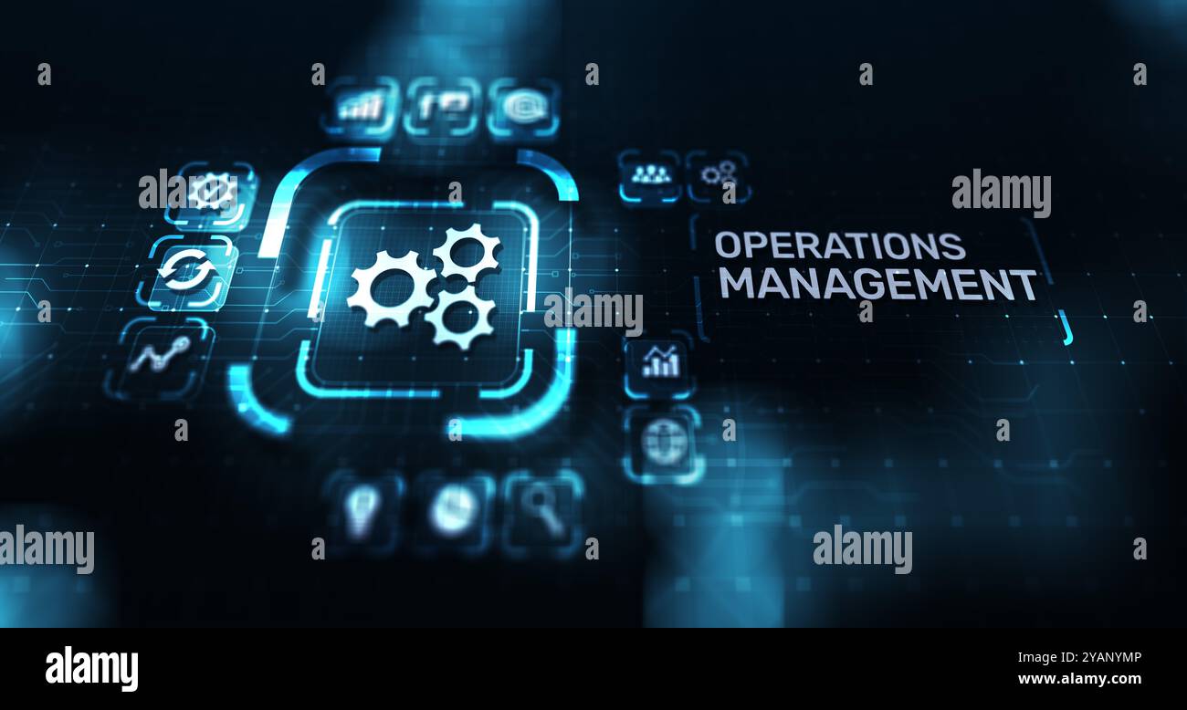 Operation management Business process control optimisation industrial ...