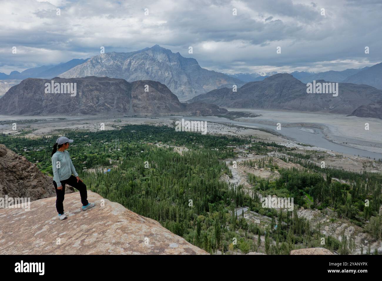 Views of Skardu Valley hiking to Marsur Rock, Hussainabad, Skardu ...