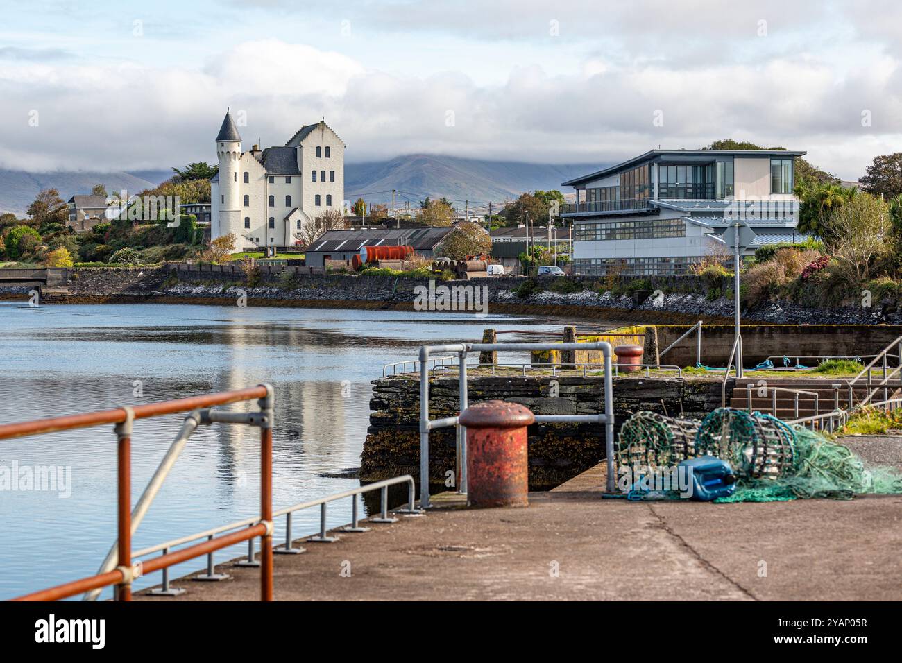 The Old Barracks, Cahersiveen, County Kerry, Ireland Stock Photo - Alamy