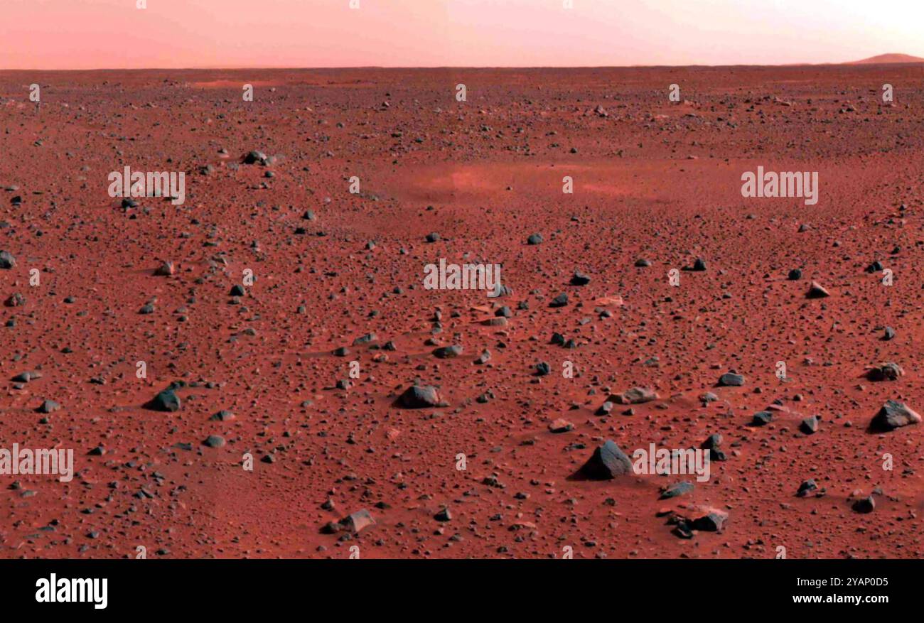 SURFACE OF MARS as seen by the Mars Rover Perseverance. Photo: EPA ...