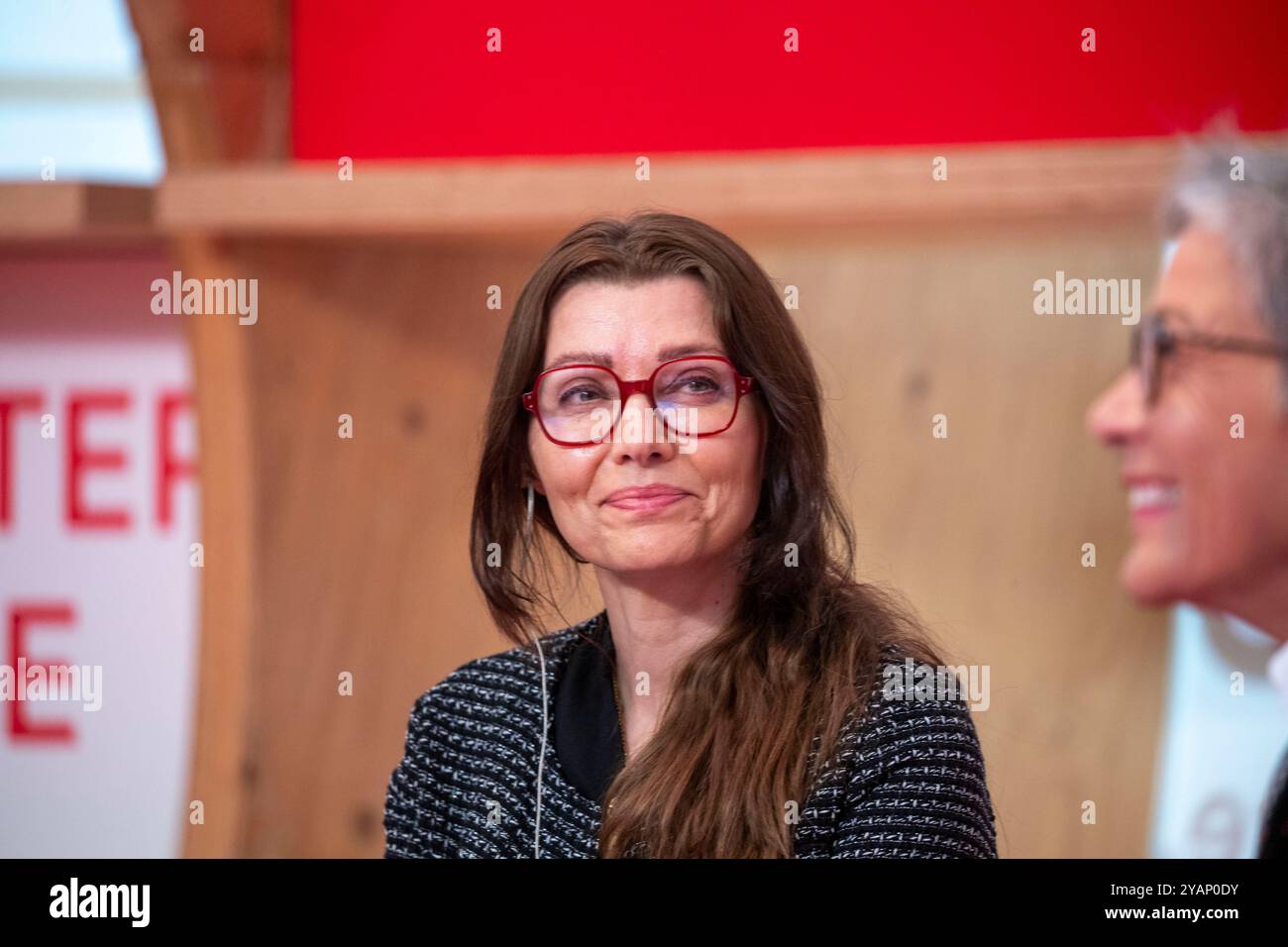 15 October 2024, Hesse, Frankfurt/M.: Opening of the Frankfurt Book Fair with the British ...