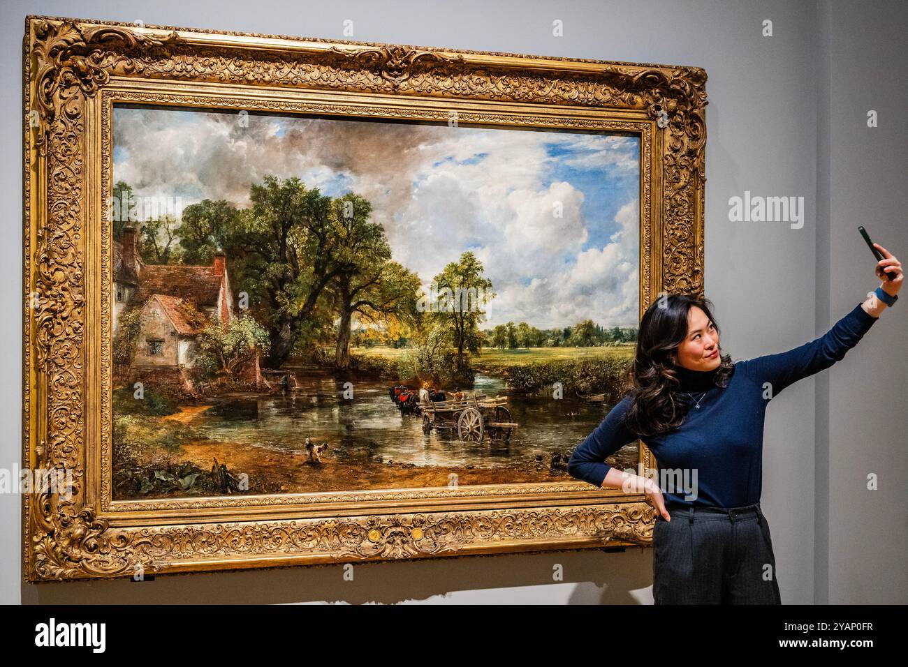 London, UK. 15 Oct 2024. The Hay Wain, 1821 - Discover Constable and ...