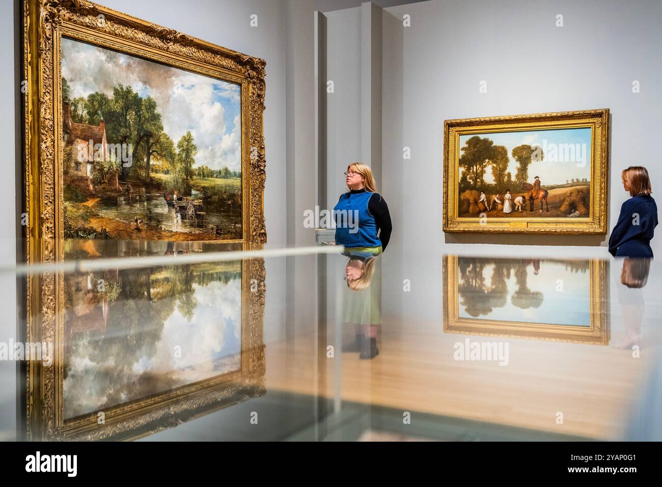 London, UK. 15 Oct 2024. The Hay Wain, 1821 with George Stubbs, The ...