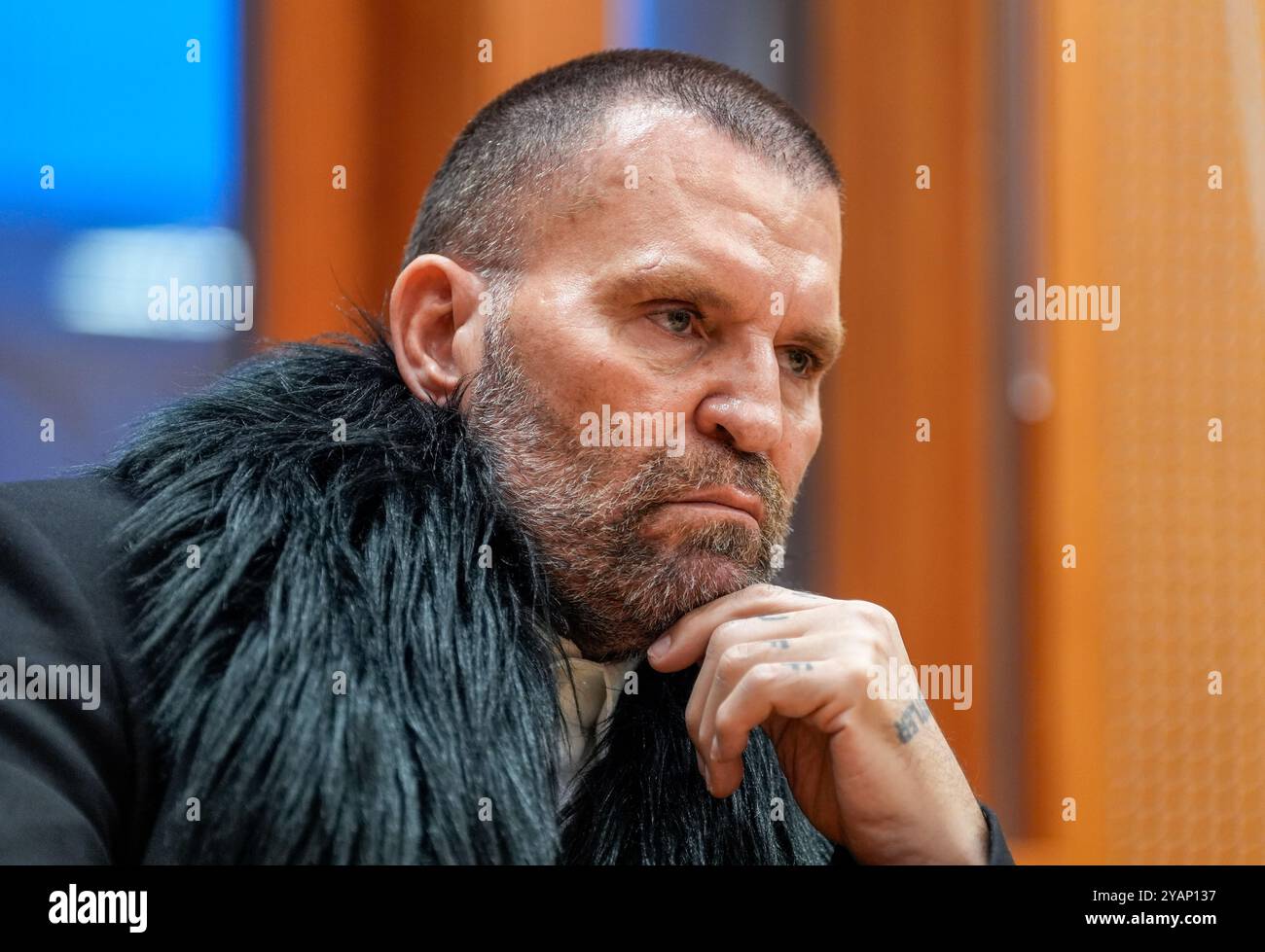 Oslo 20241015. The Norwegian artist Bjarne Melgaard meets former ...