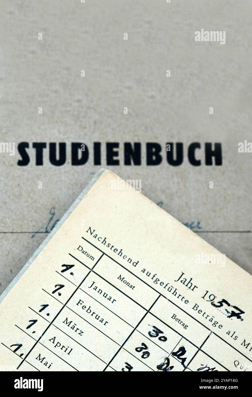 Symbol Studium GER, 20241002, Symbolbild Studium *** Symbol study GER ...