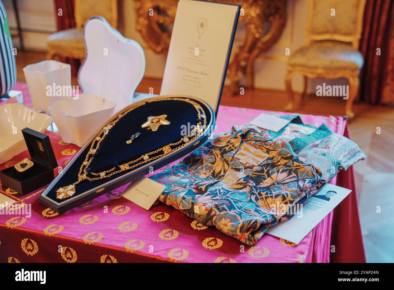 Oslo 20241015. Crown Prince Haakon and Crown Princess Mette-Marit ...