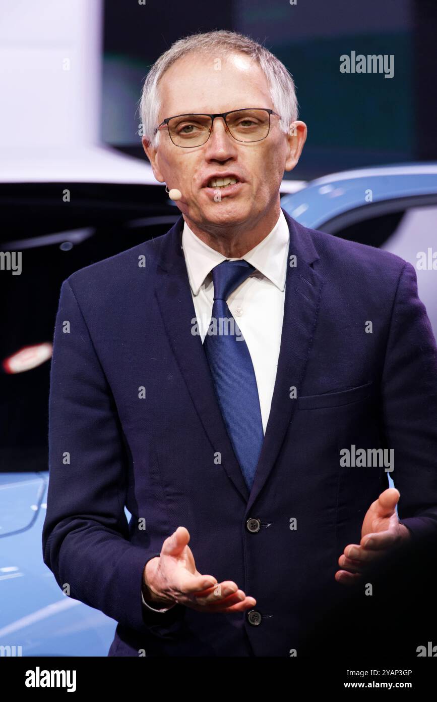 Paris, France. 14th Oct, 2024. Mondial de l'Auto - Paris Motorshow 2024 ...
