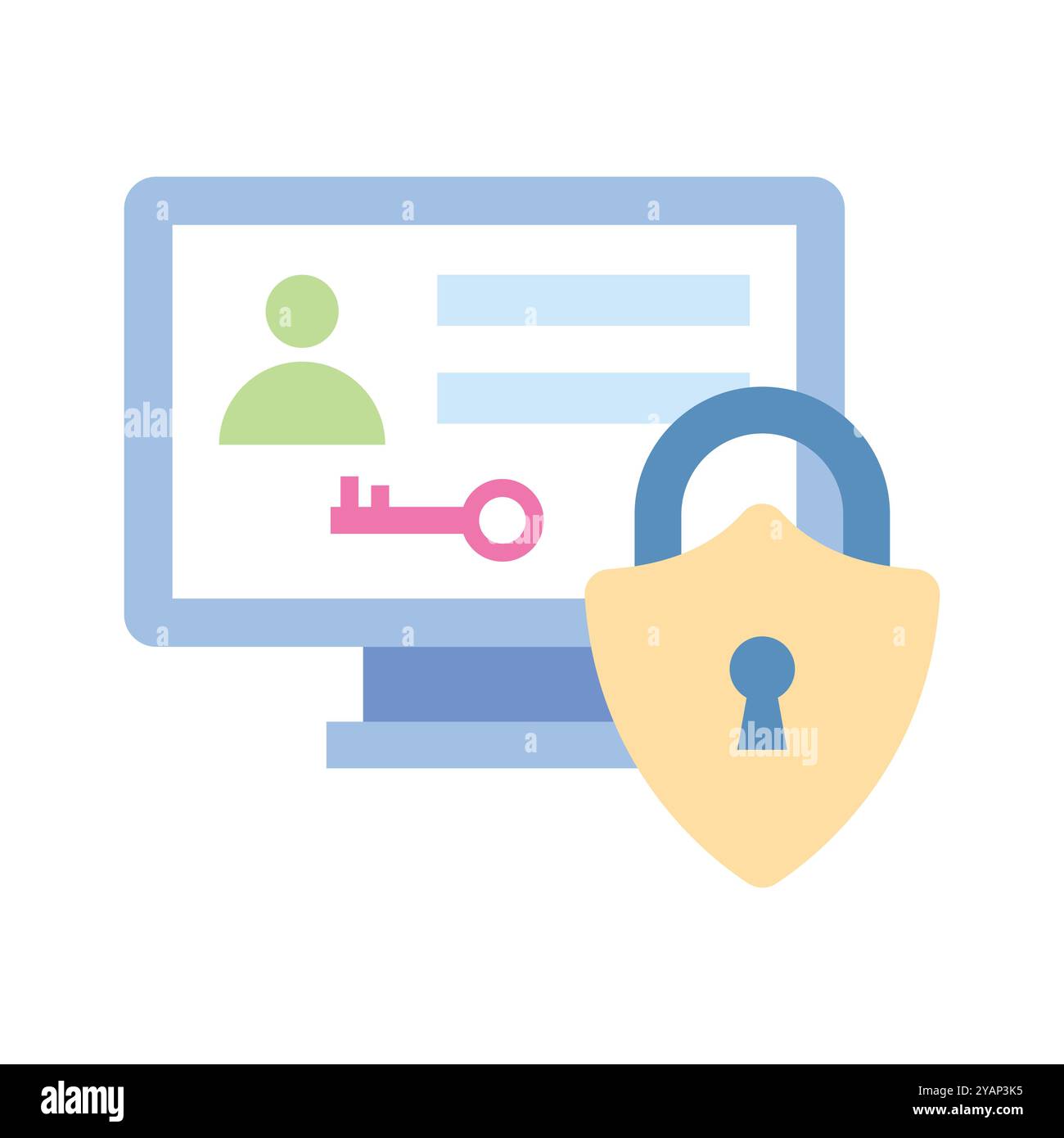 Bank login Stock Vector Images - Alamy