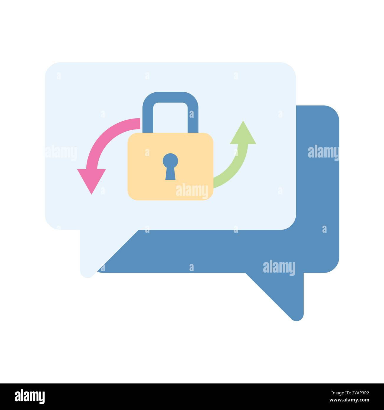 Encrypted chat Stock Vector Images - Alamy