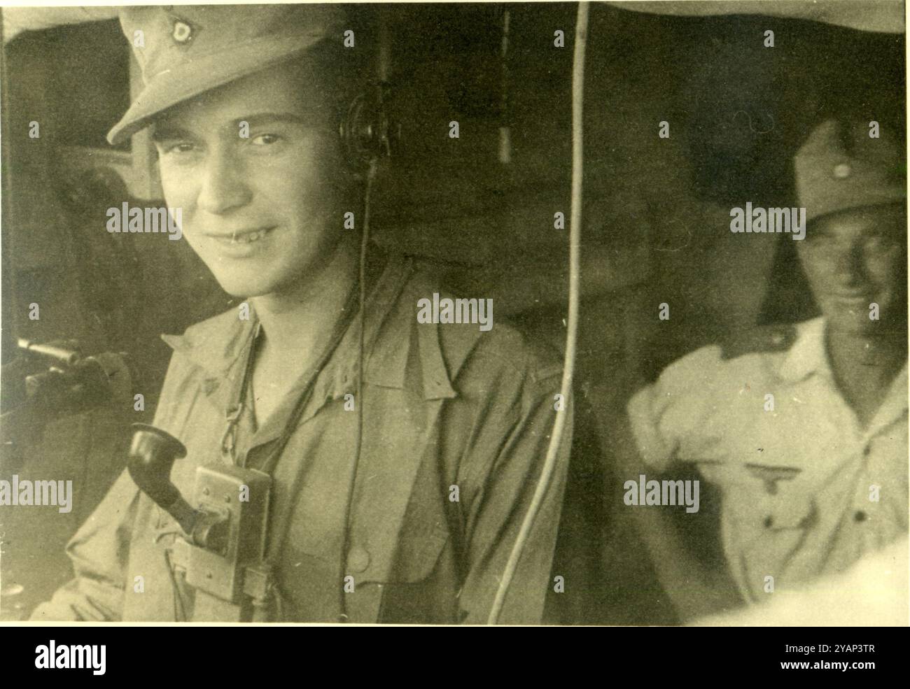 North africa Derna, Libya, 1942 - WWII WW2 - radio operator - german ...