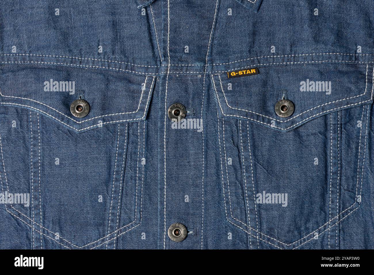 Badge on jacket hi-res stock photography and images - Alamy