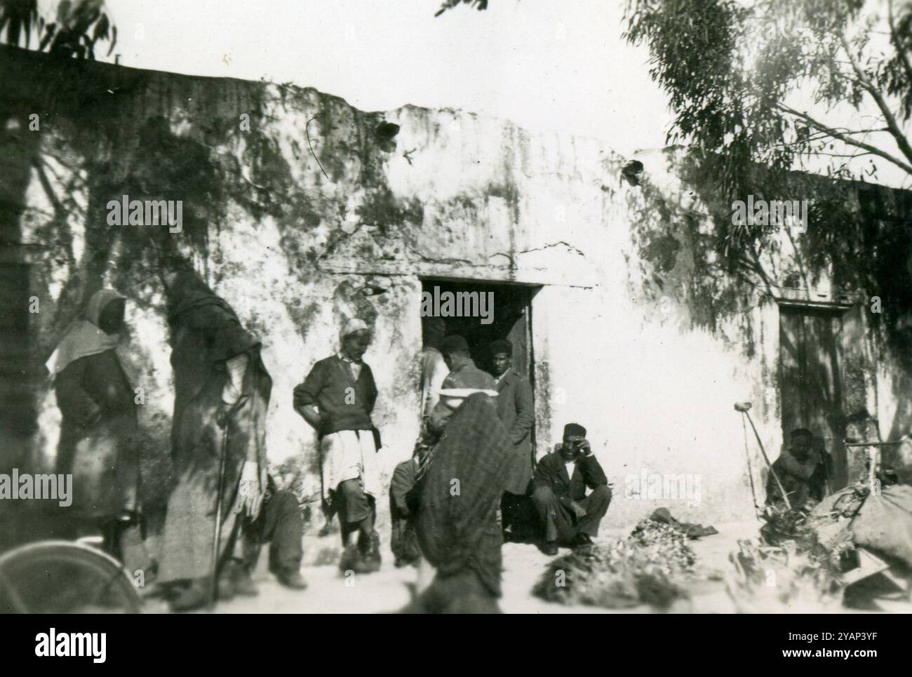 Derna Libya, 1942 - Libyan people Stock Photo - Alamy