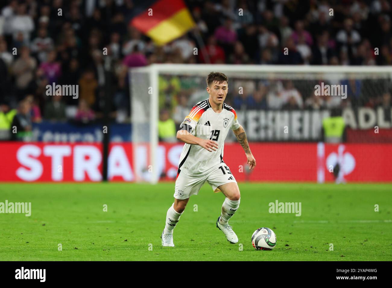 Munich, Germany. 14th Oct, 2024. Soccer, Nations League A, Germany ...
