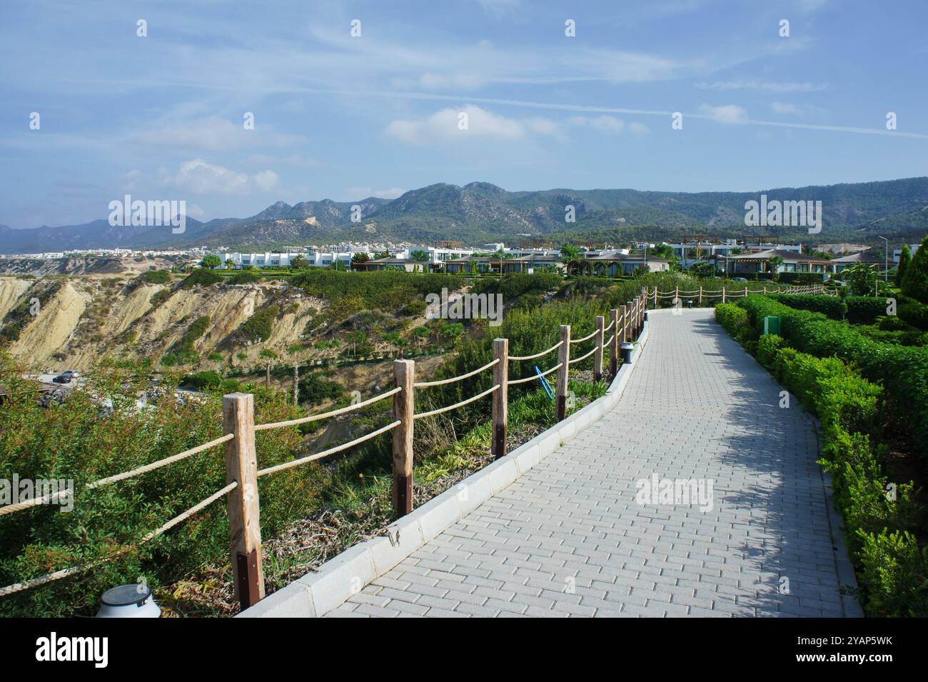 View winding coastal pathway hi-res stock photography and images - Alamy