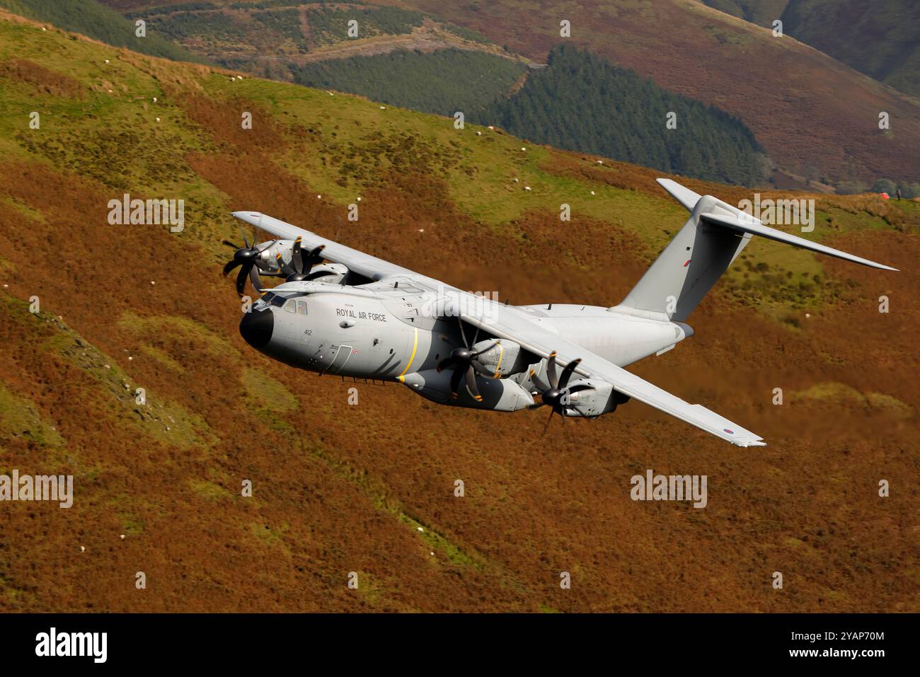 ZM412 Airbus A400M Atlas C1 The primary RAF transport aircraft ...