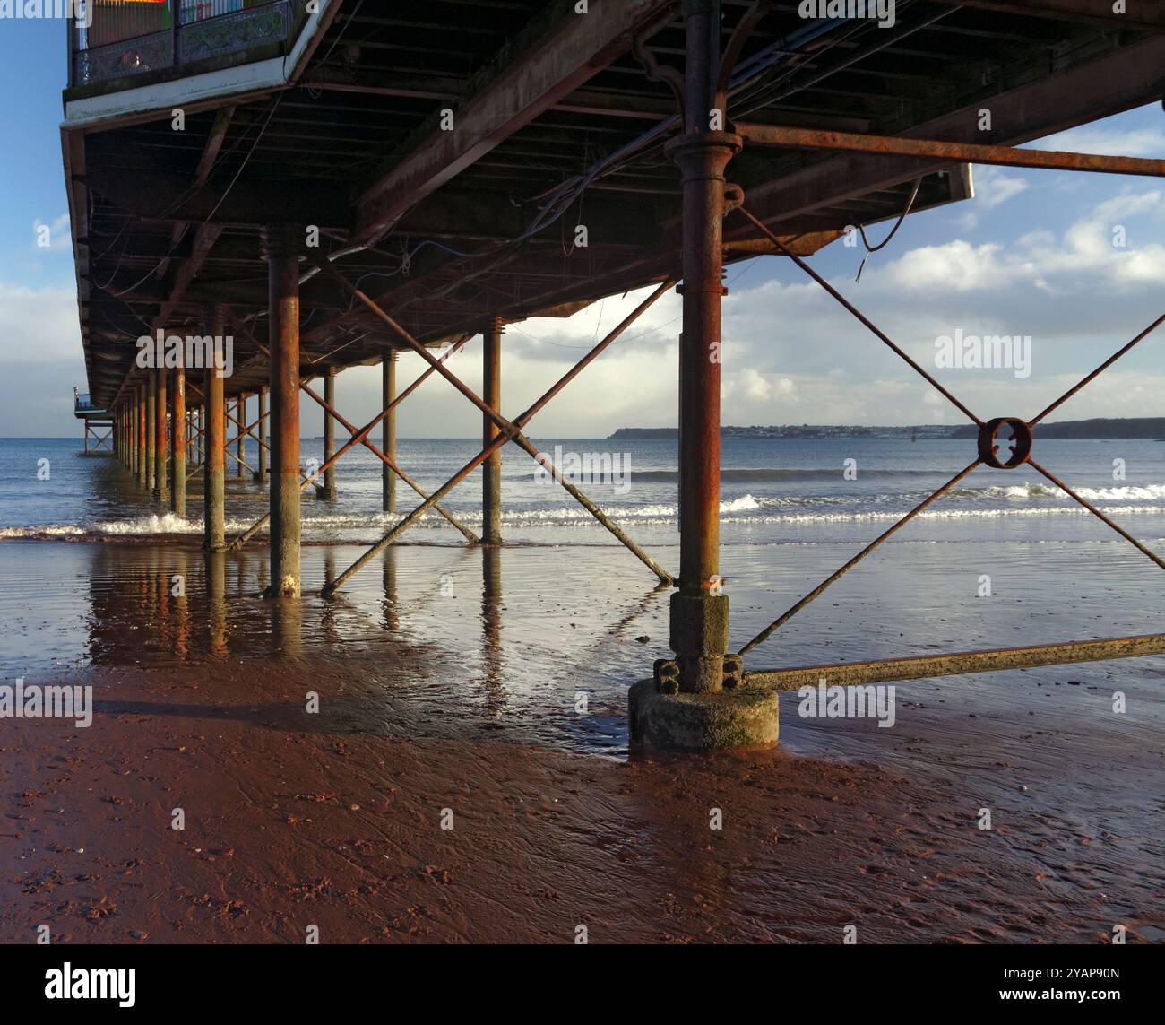 Paignton pier devon england hi-res stock photography and images - Alamy